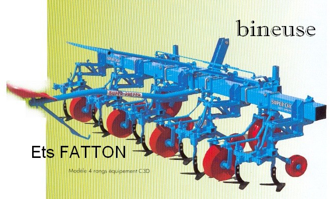 Bineuse RIBOULEAU Monosem - Ets Fatton