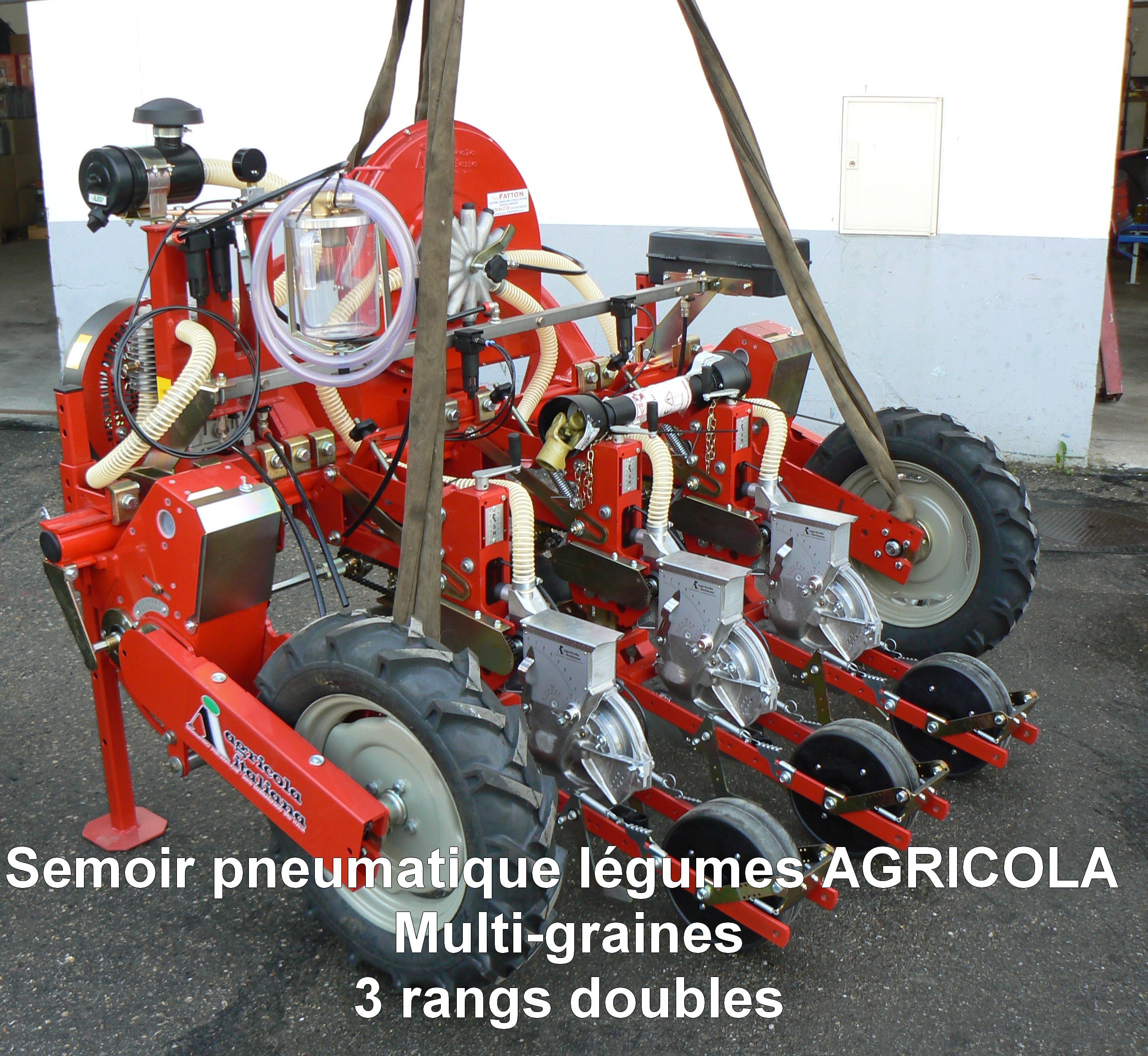 Semoir pneumatique légumes AGRICOLA - Ets Fatton